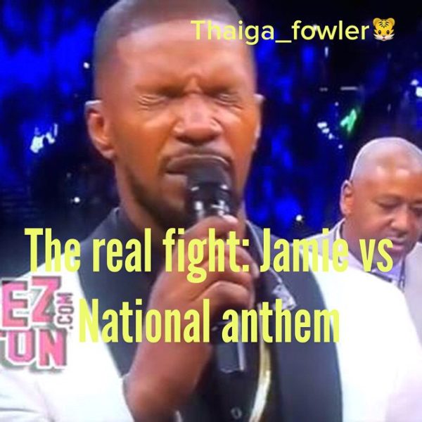 Most hilarious memes of Jamie Foxx singing the national anthem | Page 2 ...