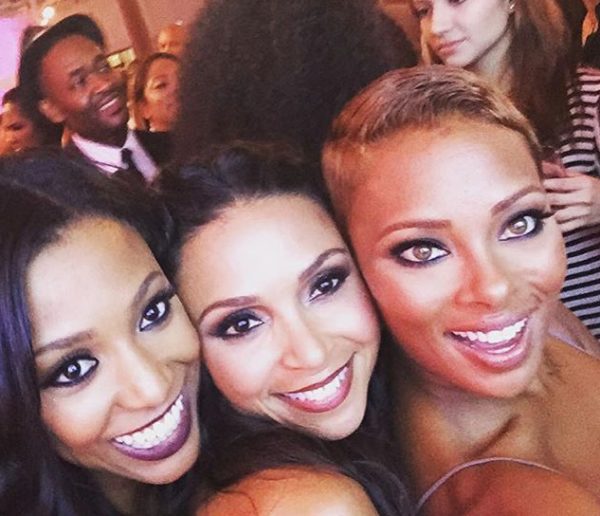 Tank, Eva Marcille, Danielle Nicolet at 'Born Again Virgin' red carpet ...