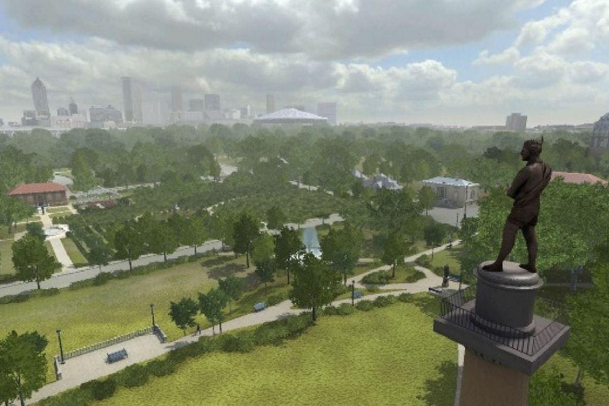 The City of Atlanta breaks ground on Rodney Cook, Sr. Park in Vine City ...