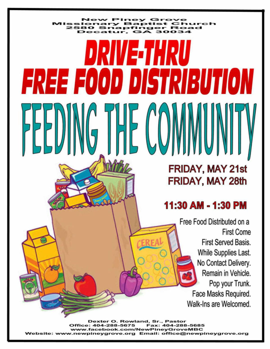 New PIney Grove needs volunteers for food distribution | Atlanta Daily ...