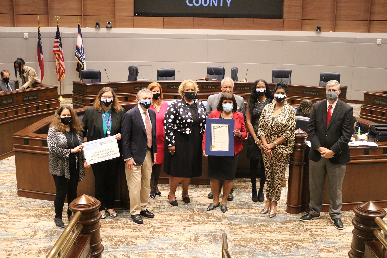 Fulton County Library System Celebrates National Friends of Libraries ...