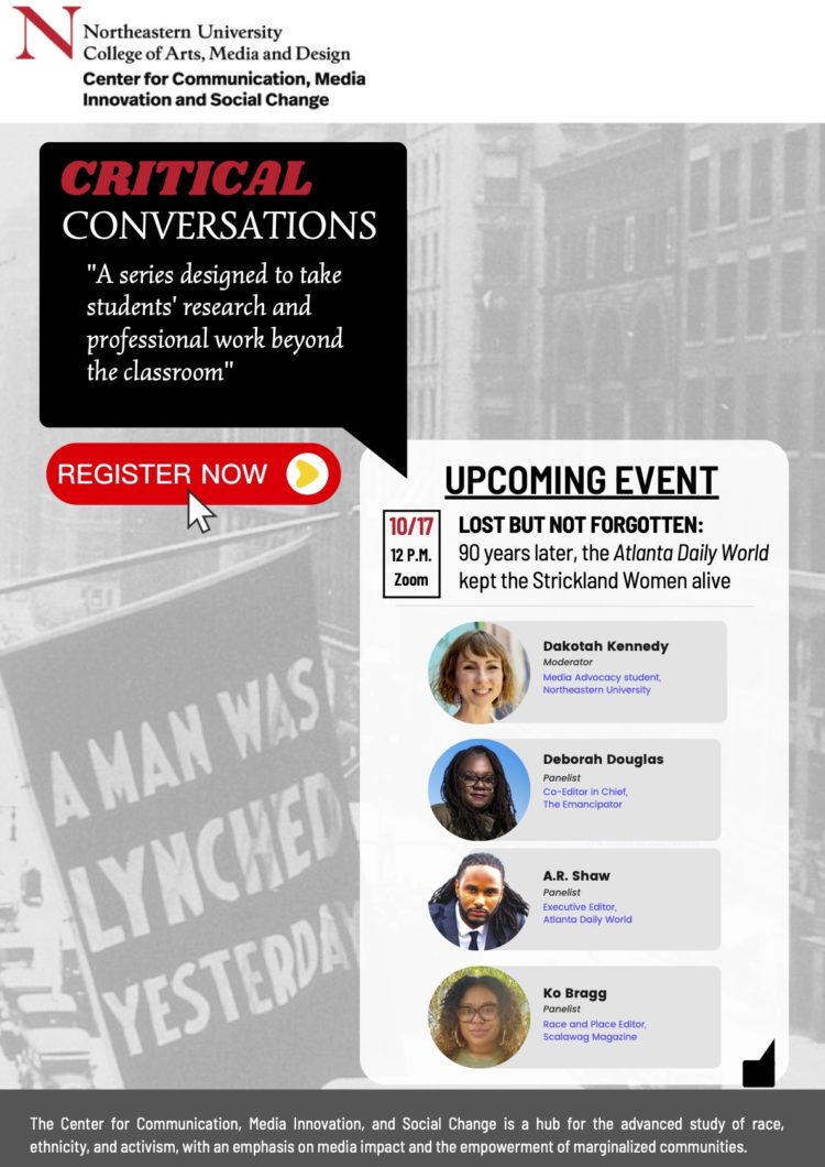 Lost But Not Forgotten: 90 Years Later: ‘The Atlanta Daily World’ Kept ...