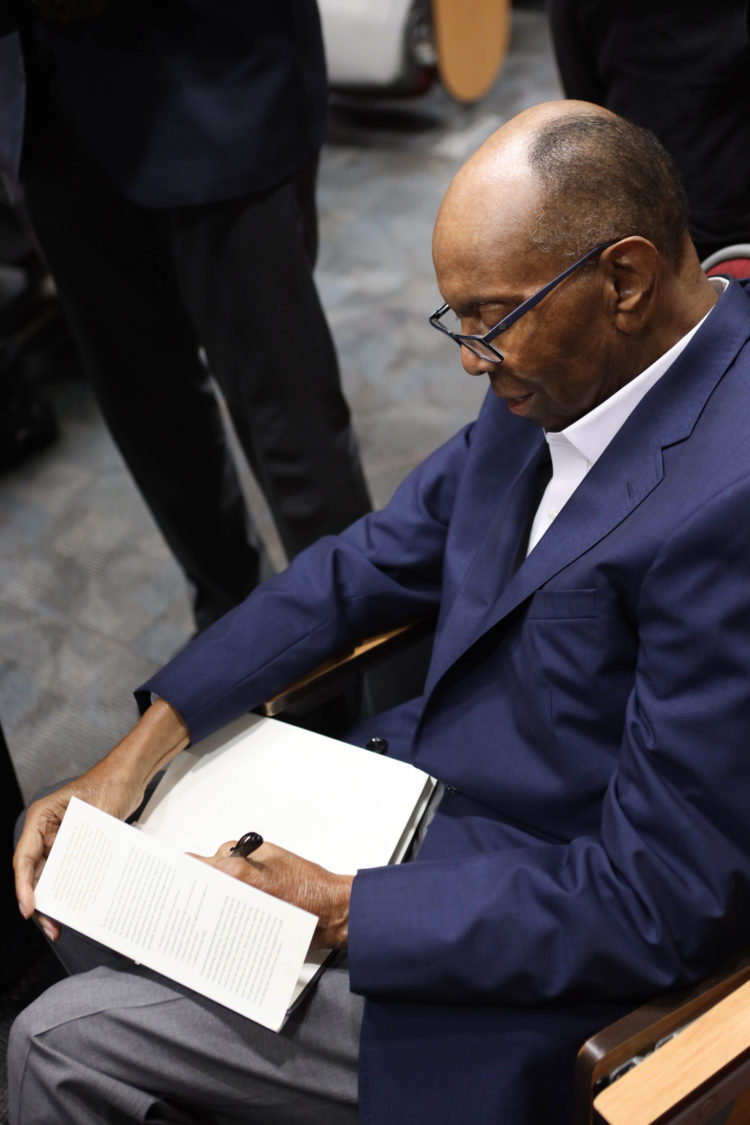 Dr. William F. Pickard Delivers Powerful Speech, Signs Copies Of New ...