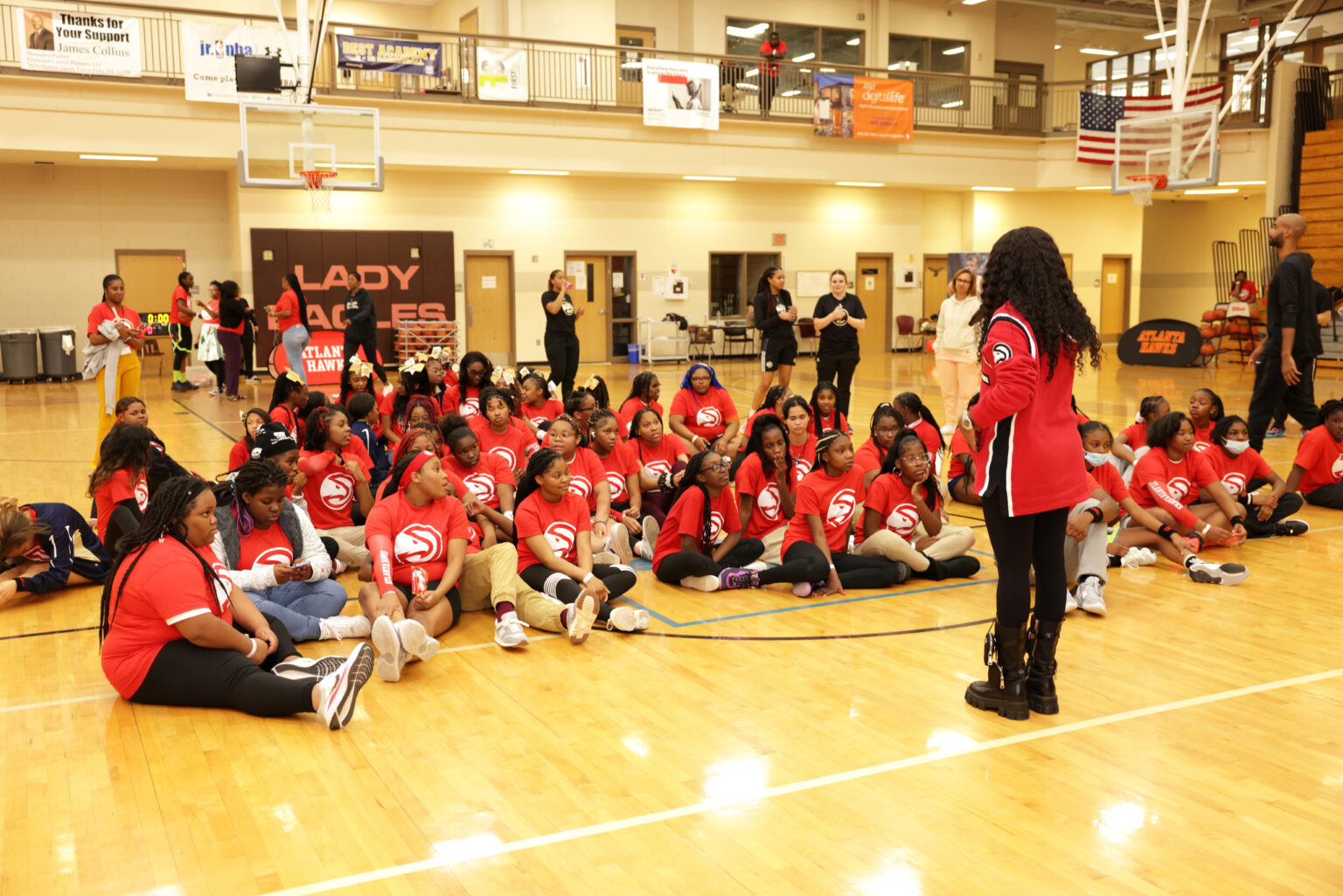 Hawks, Chase, Good Sports Hosts 'Project Rebound' Basketball Clinic At ...