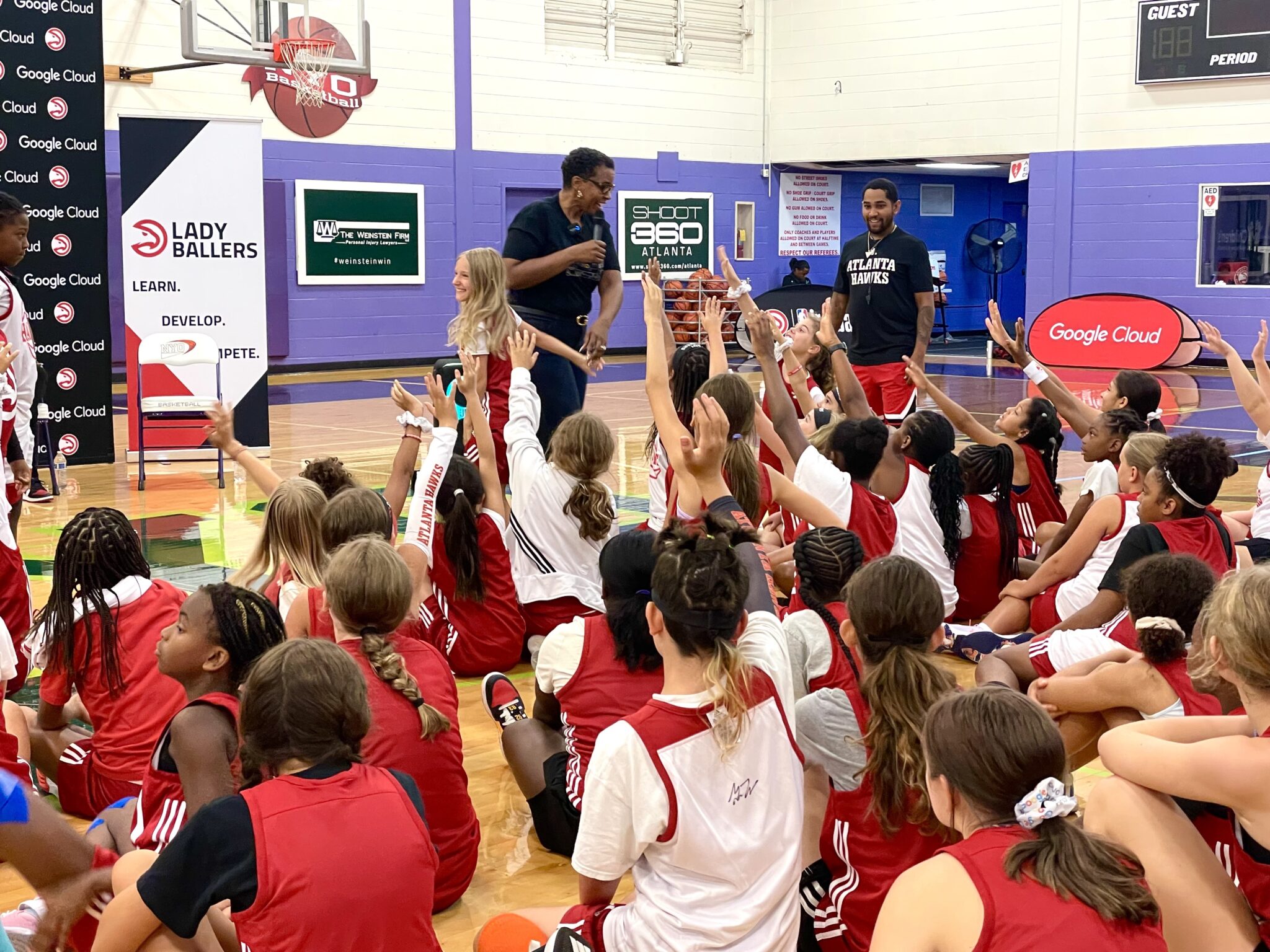 Exclusive: Atlanta Hawks, Google Hosts Lady Ballers Summer Hoop Fest To ...